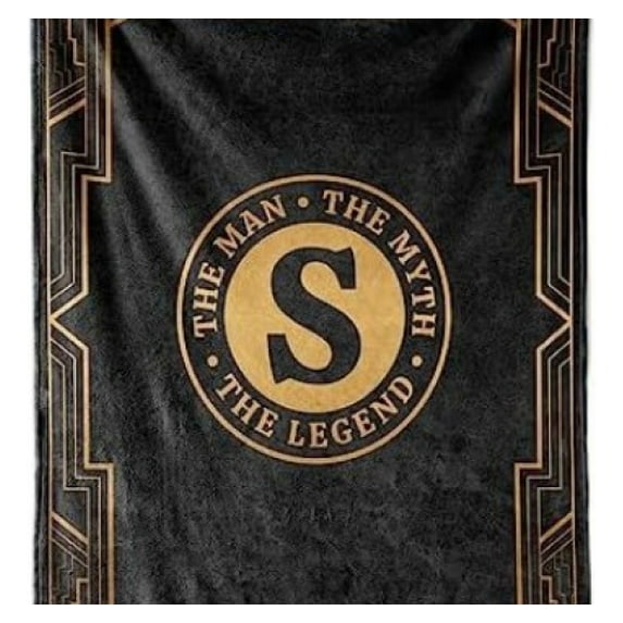 100*130cmRegalo Inicial De Cumpleaños Para Hombre De Innobeta, The Ma ...