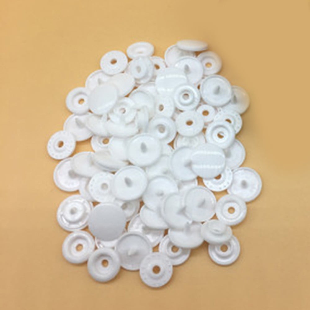 100/150/200 Sets for T5 Plastic Resin Baby Kids Clothes Snaps Starter ...