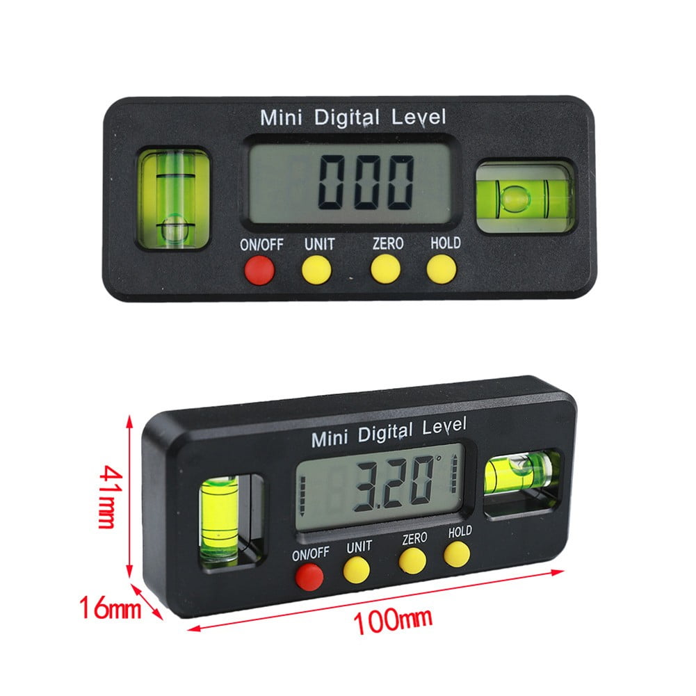 100/150/200Mm Digital Level Electronic Angle Meter with Magnetic Base ...