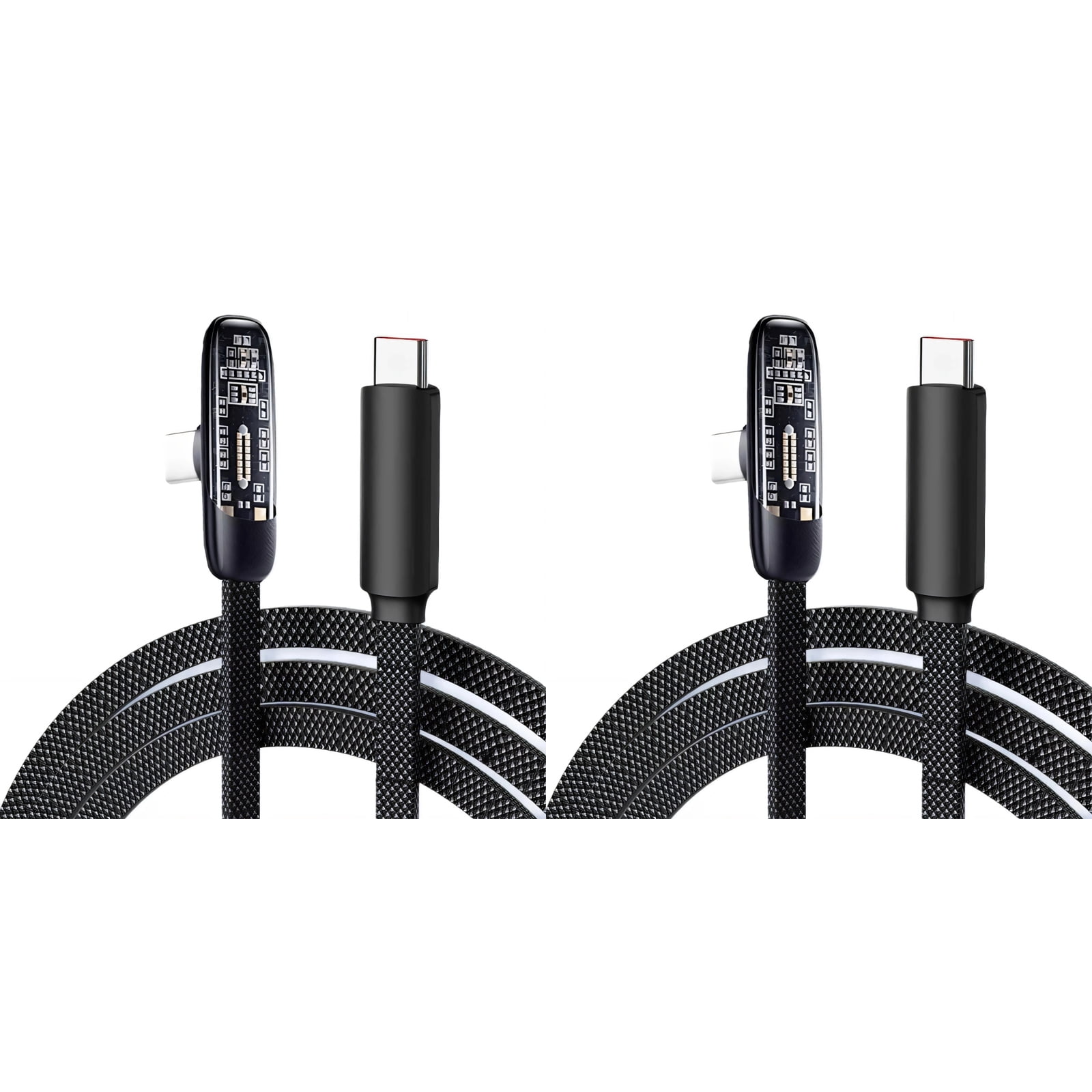100/150/200cm Length 100W Power Delivery Type C Cable With Flat Right ...