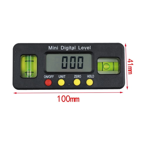 100/150/200mm Digital Level Electronic Angle Meter with Magnetic Base ...