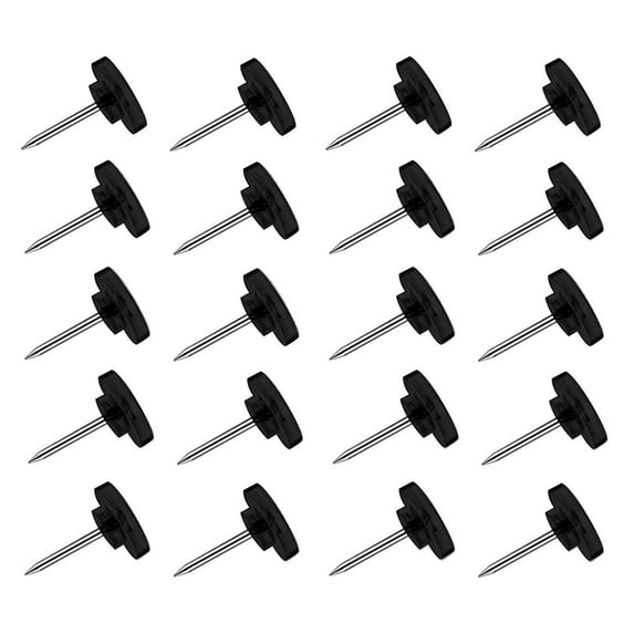 100/150 Pcs Push Pins Tacks,Thumb Tacks for Wall,Clear Plastic Head ...