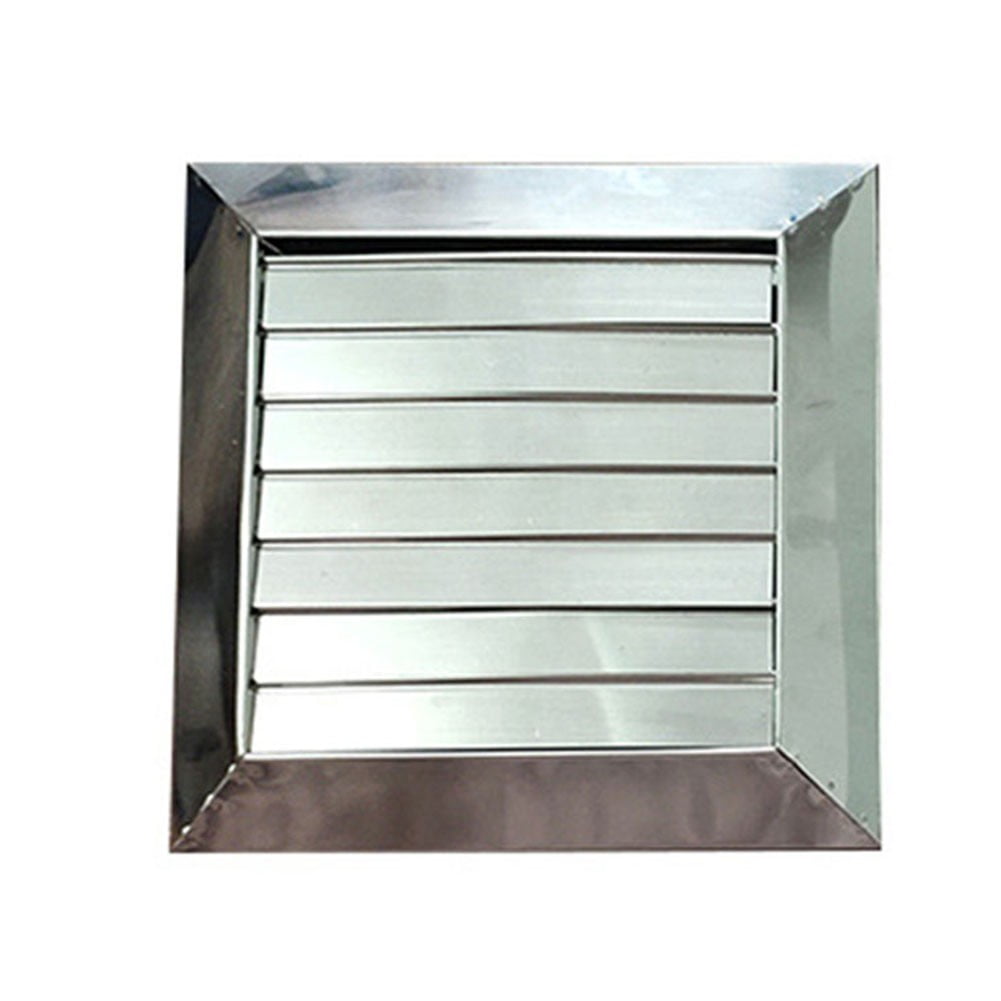 100/150mm Stainless Steel Movable Square Vents External Wall Rain Cap ...