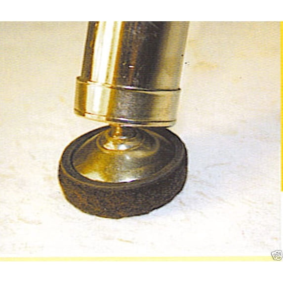 100 2" FORMED FELT FLOOR SAVERS Circle or Square Shape - Walmart.com