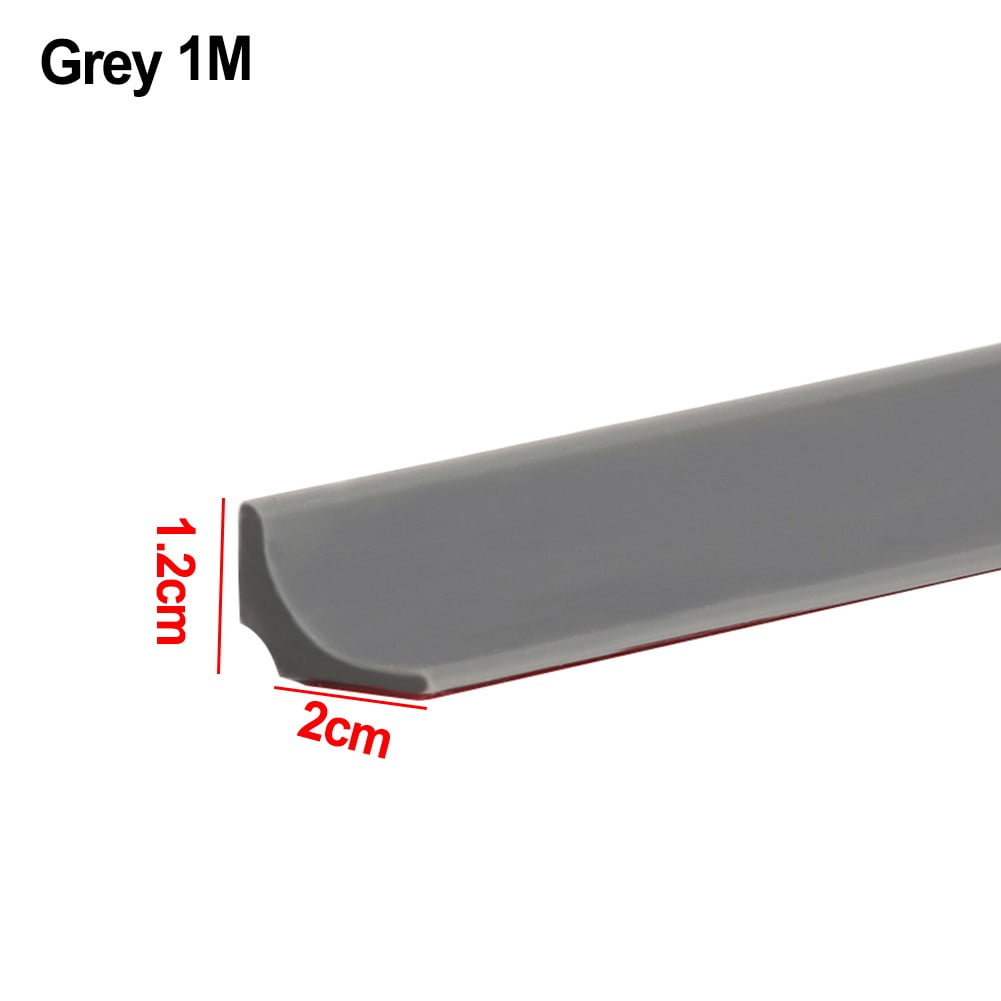 100/200/300/400cm Bathroom Retention Water Barrier Strip Water Stopper ...