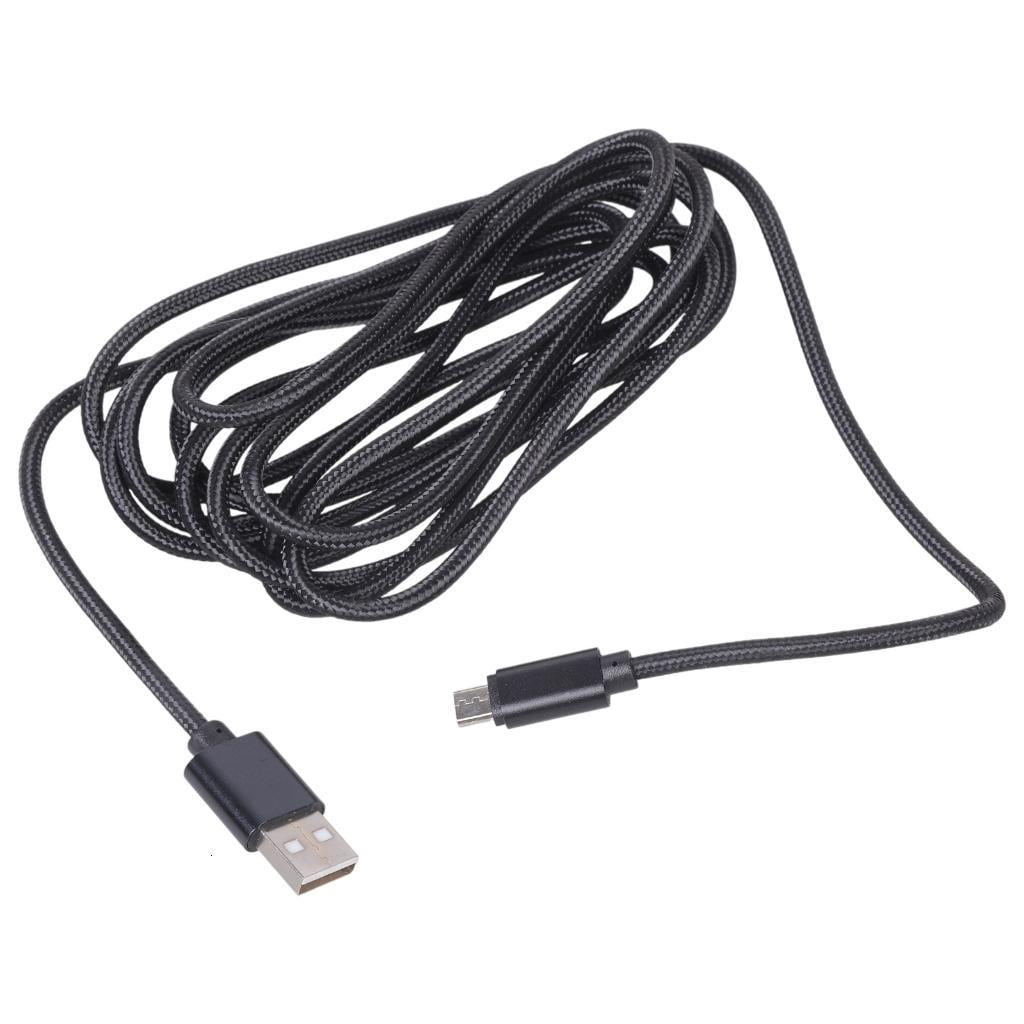 100/200/300cm Game Controller Power Cable Extension USB Charging Cable ...