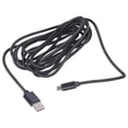 100/200/300cm Game Controller Power Cable Extension USB Charging Cable ...