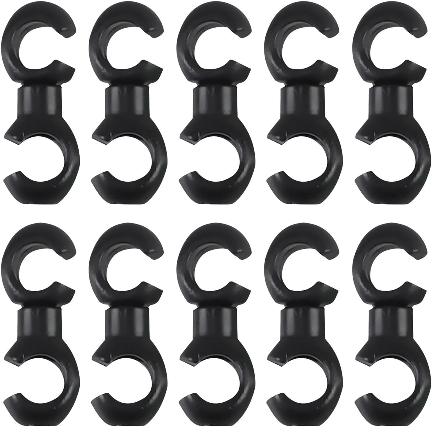 100/200 Pcs S Style Bike Cable Clips, Rotatable Bicycle Brake and Shift ...