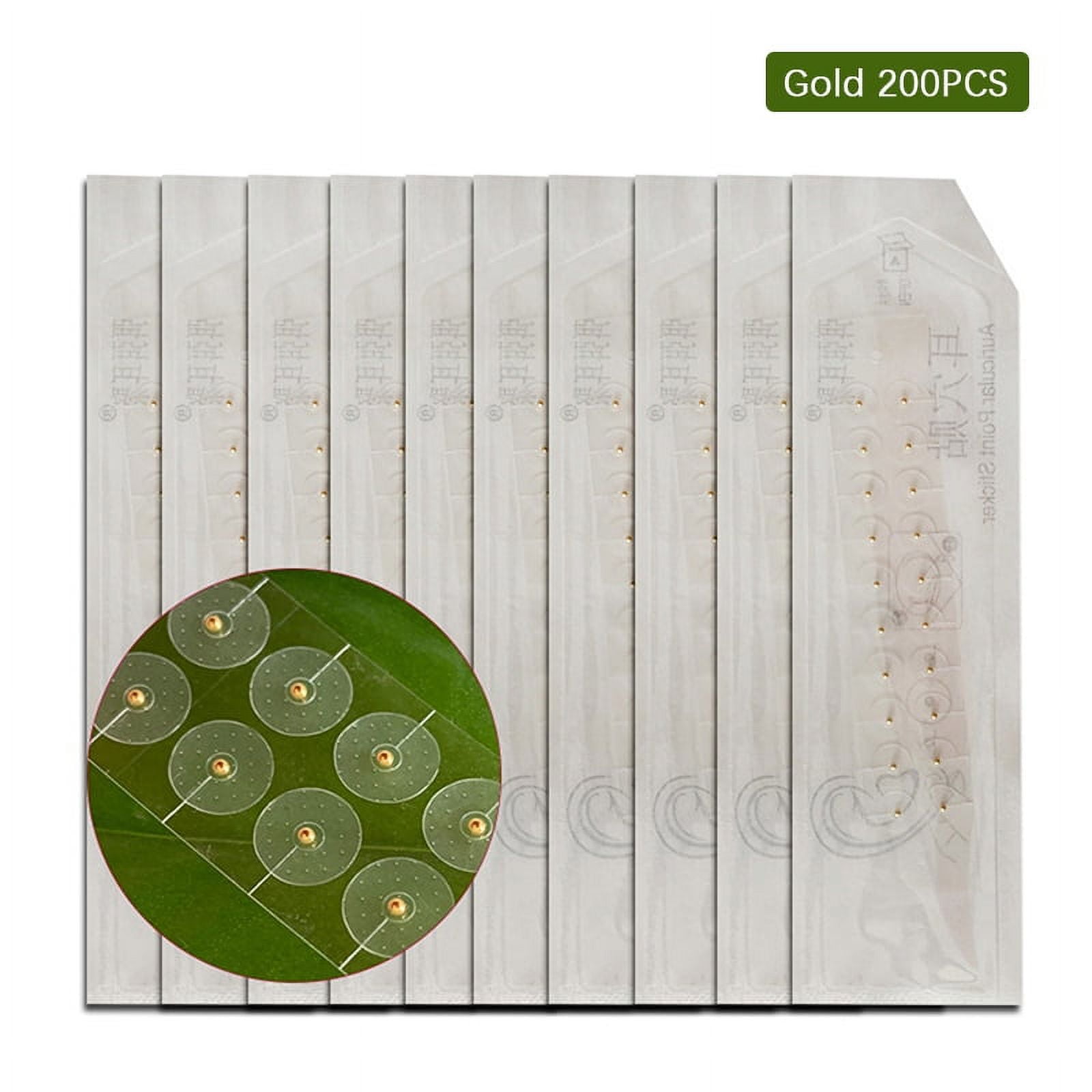 100/200PCS Transparent Ear Point Stickers Ear Pressure Stick ...