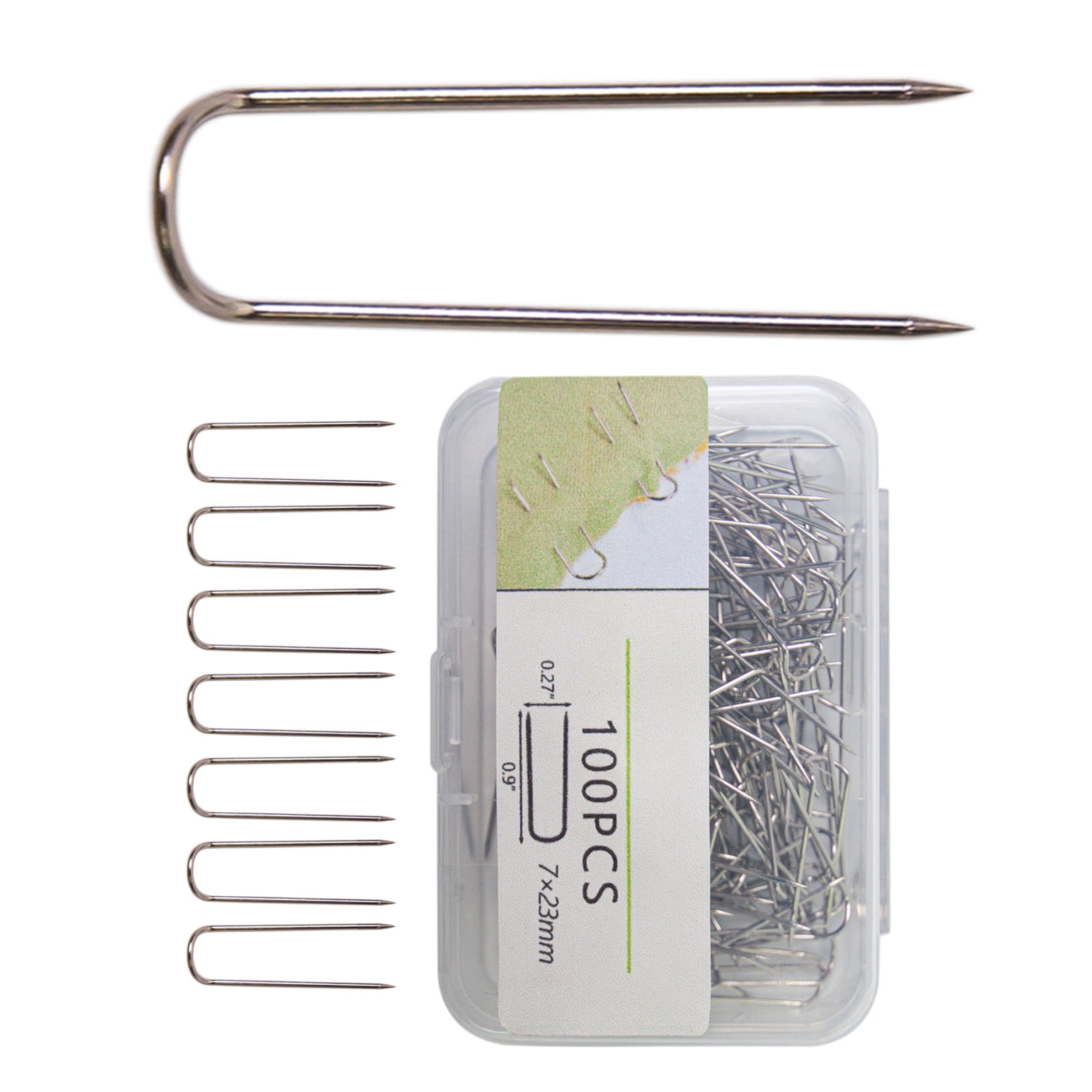 100 200pcs Sewing Fork Pins Multipurpose Straight Pin For Quilting