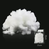 1 Pound Organic Raw Cotton Fiber for Stuffing, Crafts, Sewing - Natural ...