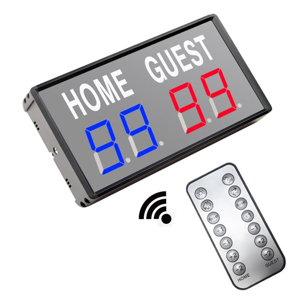 100-240V LED Electronic Scoreboard With Remote Control Aluminum Alloy ...