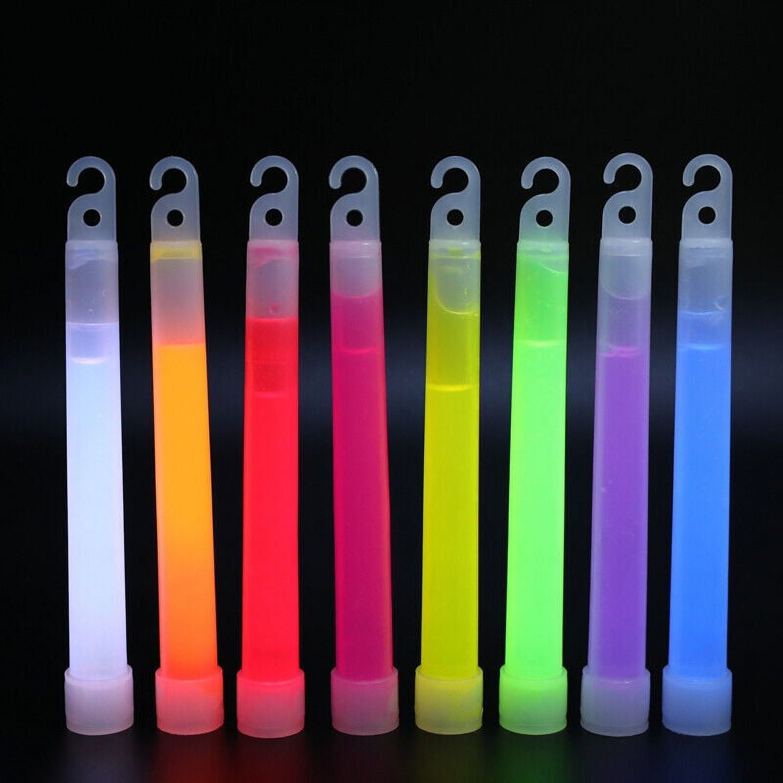 100-300 Ultra Bright Large Glow Sticks Bulk - Chem Light Sticks 20 Hr ...