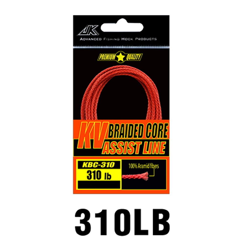 100~310LB Assist Line Arimid Fibres Strong Braided 8 Strand Weaves Red ...