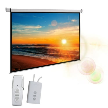 S PRO P Electric Tension Floor Screen With UST ALR P (Ambient Light ...