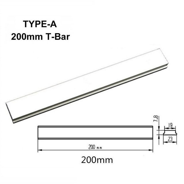 100-450mm Aluminium Alloy T-track/T-Bar Slider Miter Jig DIY ...