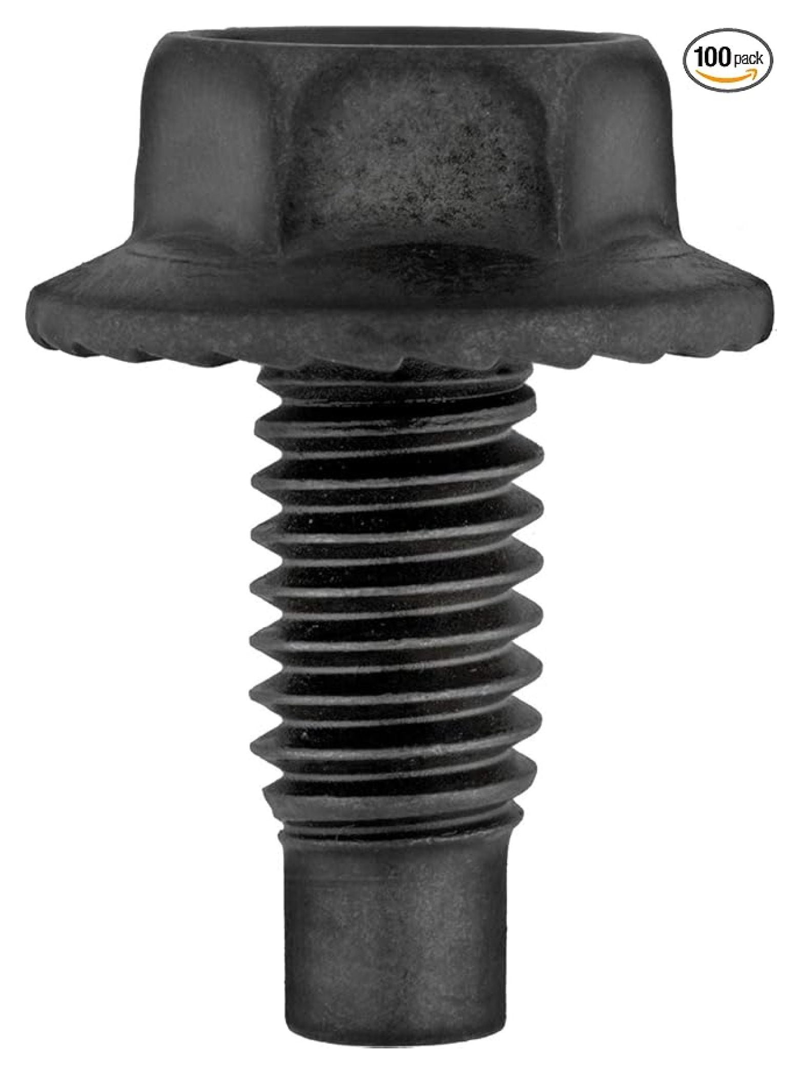 100 5/16"-18 X 3/4" Hex Washer Head Spin Lock Bolts - Walmart.com