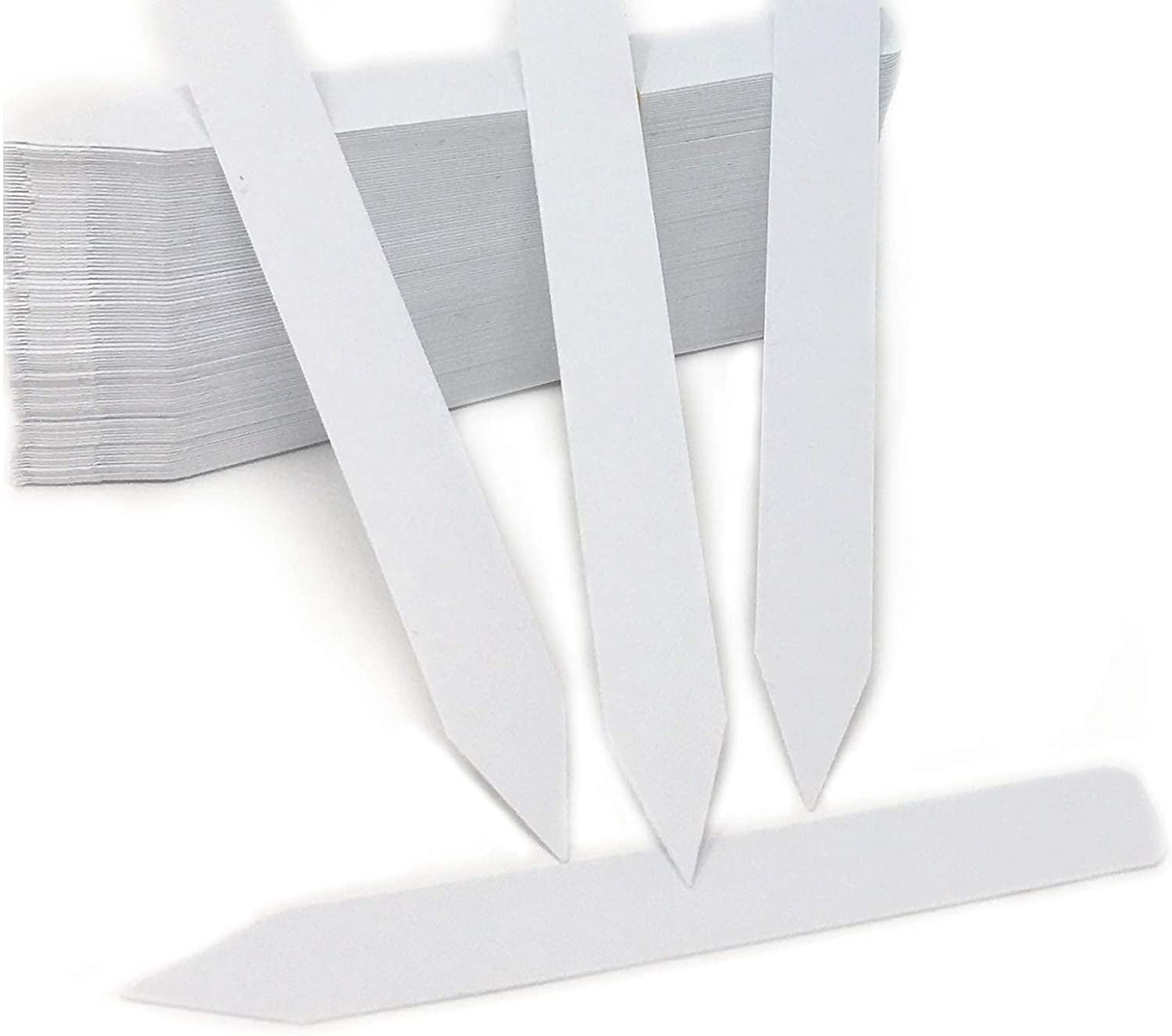 100 5 Inch Plastic Plant Nursery Garden Labels Marker Garden Stake s ...