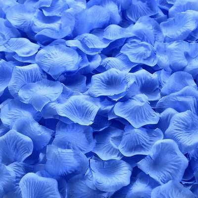 100/500/1000pcs Colorful Romantic Silk Rose Petals Artificial Wedding ...