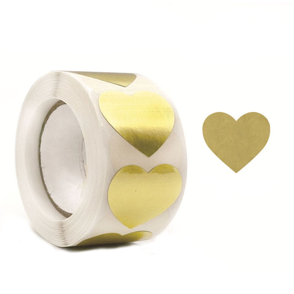 100-500PCS New Star Stickers Roll Small Heart Stickers Photocard Decor ...