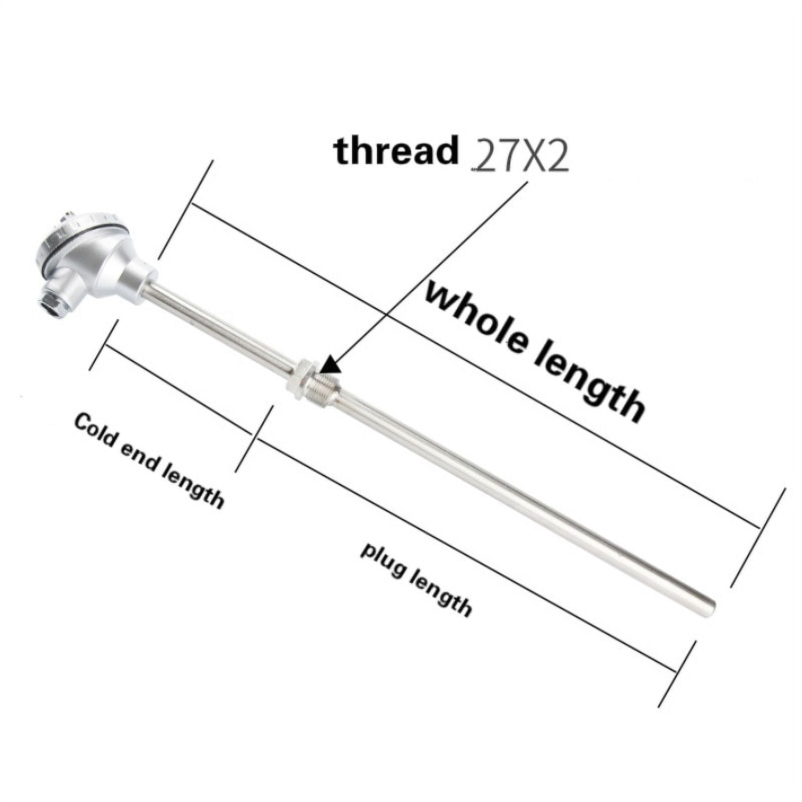 100-500mm High Temperature thermocouple k-type temperature measuring ...