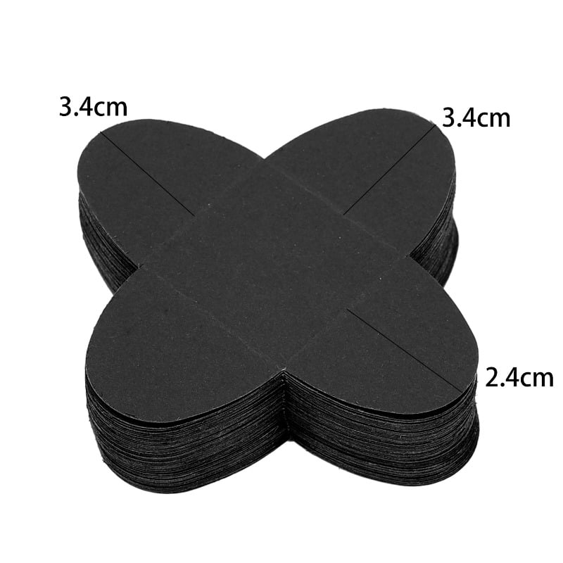 100/50PCS Chocolate Paper Wrappers Candy Kraft Paper Spacer Candy Tray Dessert Base Truffle ...