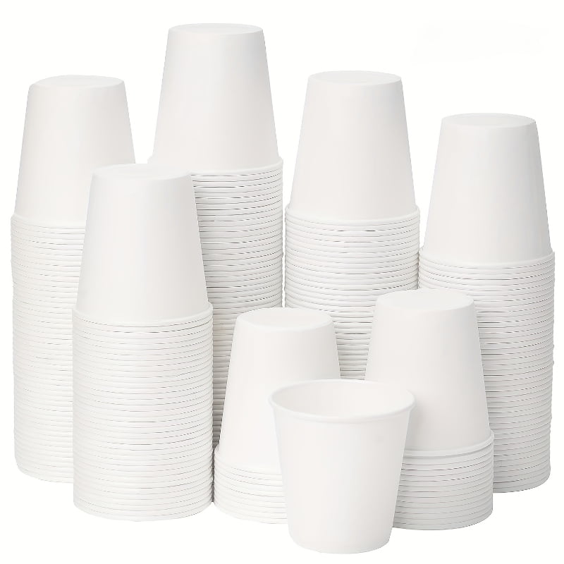 100/50PCS50ml Disposable Small Paper Cups Juice Coffee Supermarket ...