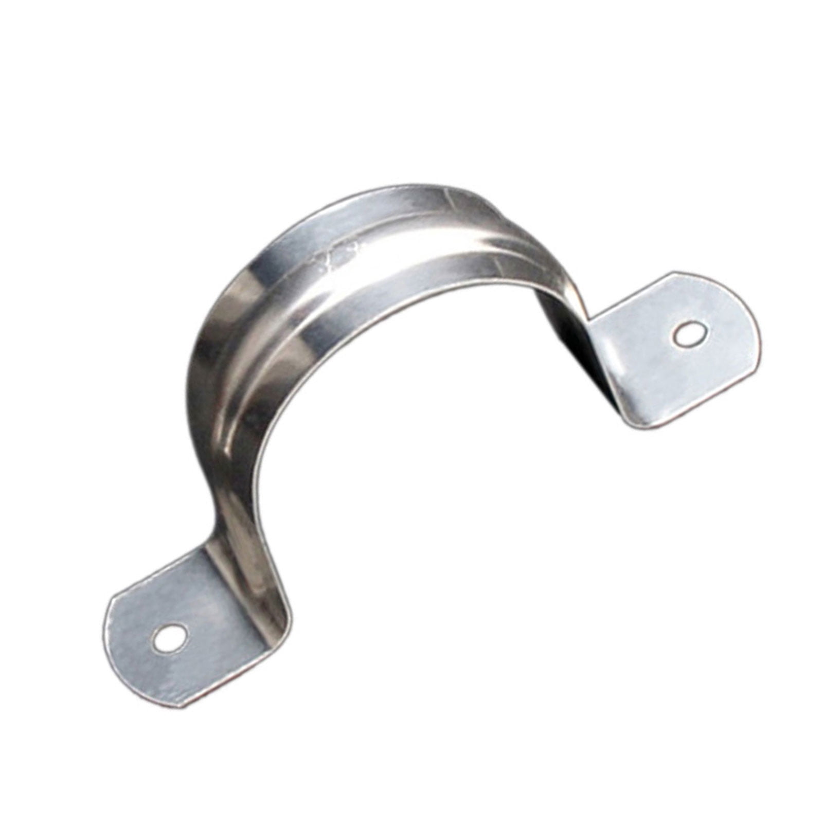 100/50Pcs Stainless Steels Pipe Strap Clamps Thickened Pipe Clamps ...