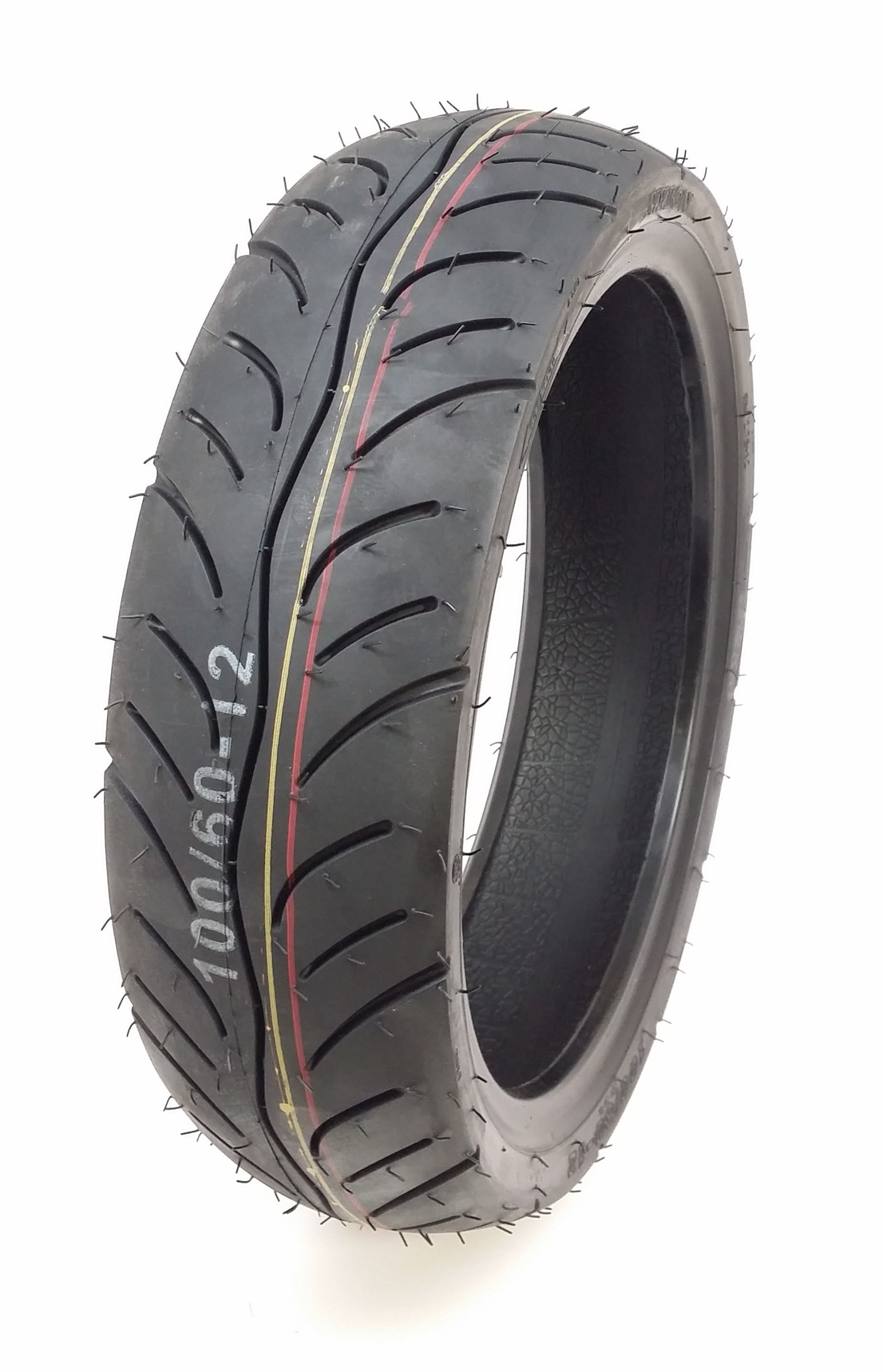 100/60-12 Tubeless Front/Rear Motorcycle Scooter Tire with Performance ...