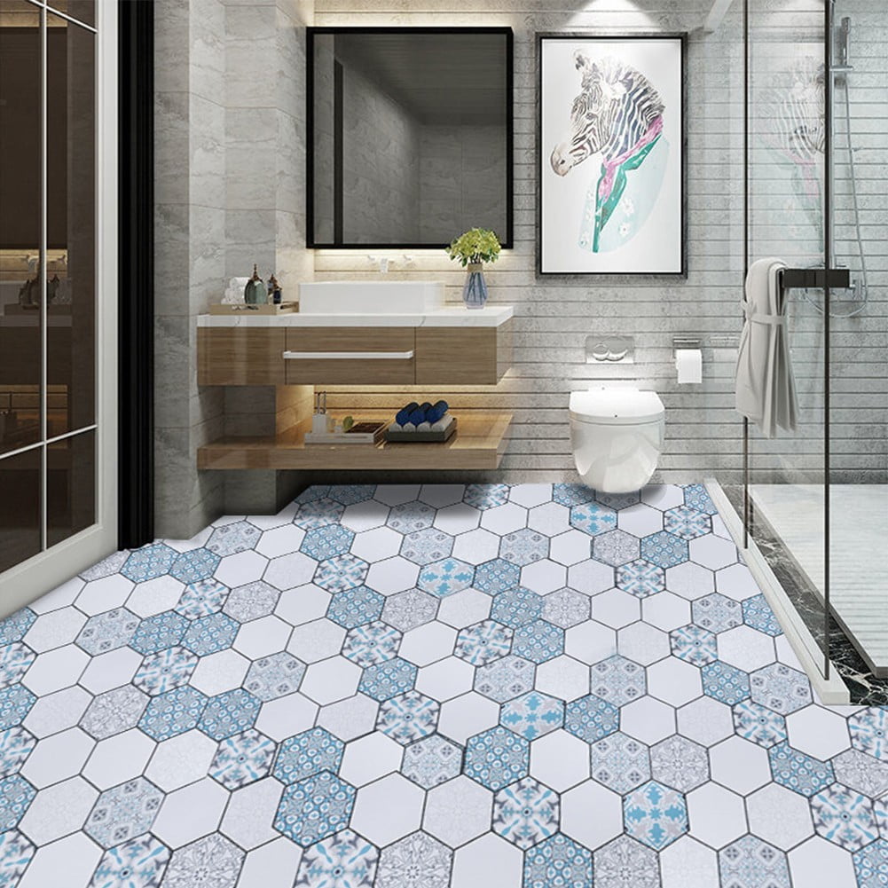 100*60CM PVC Floor Sticker Self-Adhesive Waterproof Floor Stickers ...