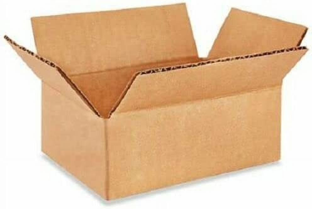 100 7x7x4 Cardboard Paper Boxes Mailing Packing Shipping Box Corrugated ...