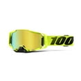 100% Armega Goggle - Neon Yellow - Gold Mirror 50005-00032 - Walmart.com