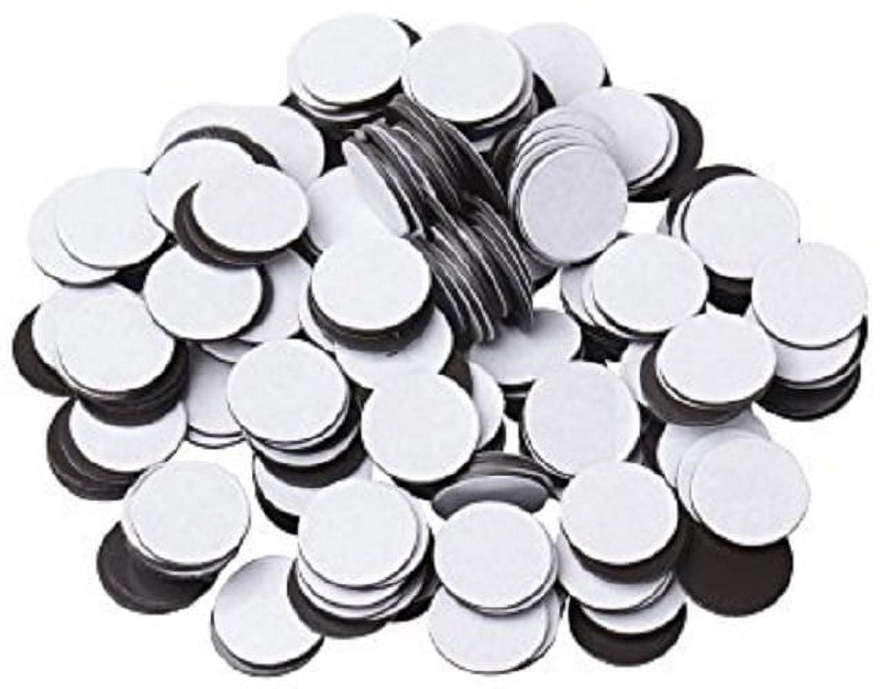 100 Adhesive Magnetic Circles 3" Diameter 30 mil Magnets - Walmart.com