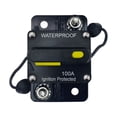 100 Amp Circuit Breaker DC 12V-48V with Manual Reset, Waterproof, Fuse ...