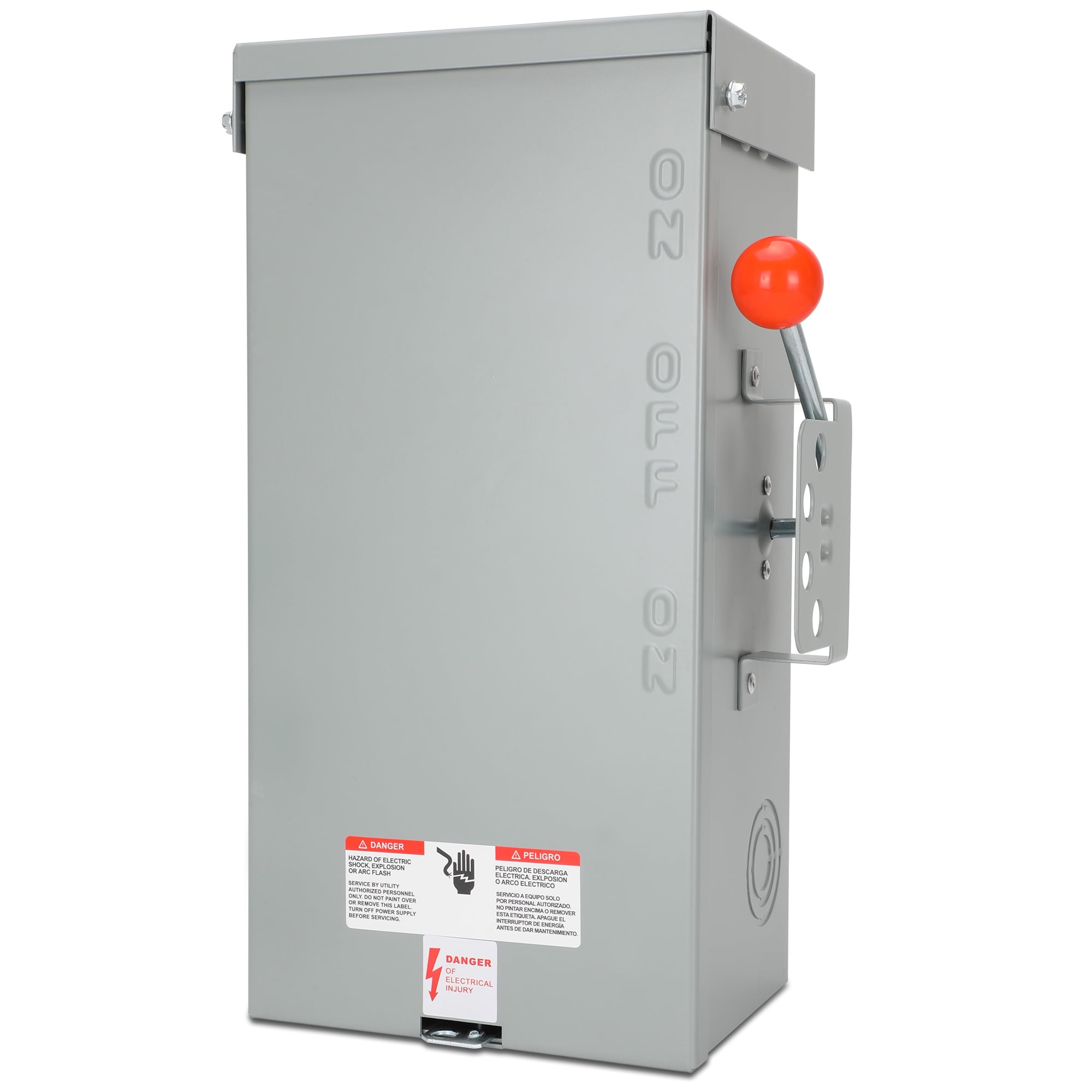 100 Amp Manual Transfer Switch, Generator Transfer Switch, 120/240-Volt ...