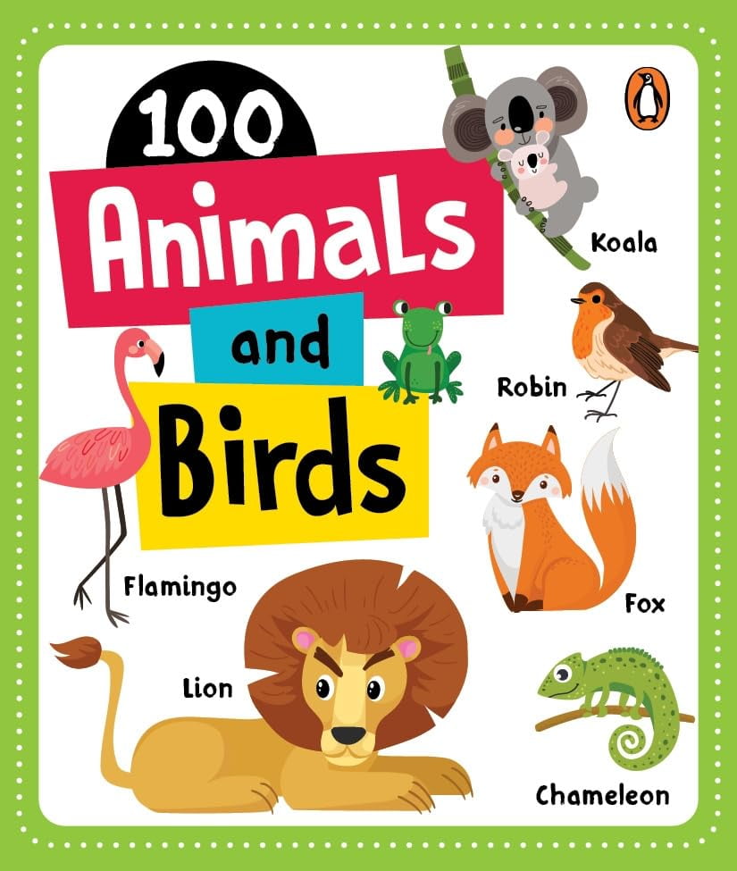 100 Animals & Birds (Penguin Early Learning Series): Board Book of ...