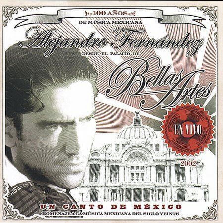 Pre-Owned 100 Anos de Musica Mexicana by Alejandro Fern√°ndez (CD, Nov-2002, 2 Discs, Sony ...