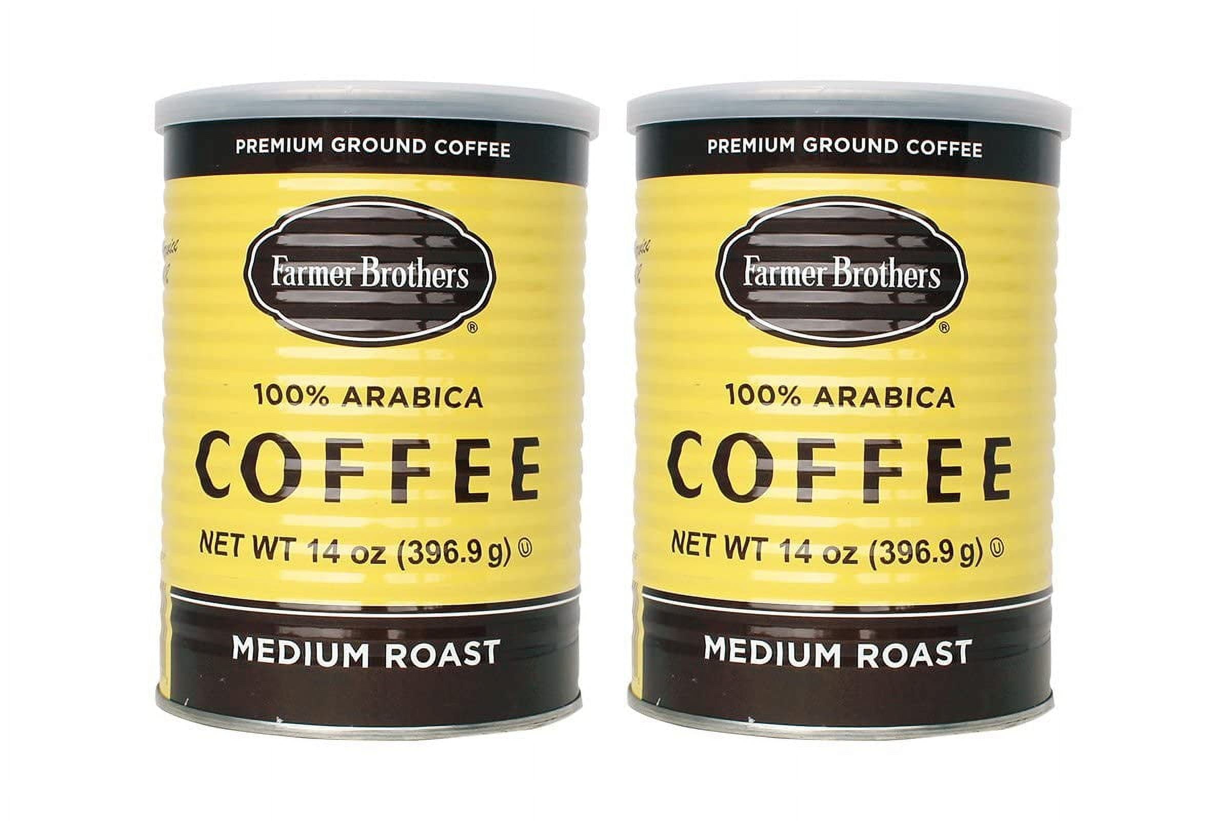 100% Arabica Medium Roast Ground Coffee - Rainforest Alliance Certified ...