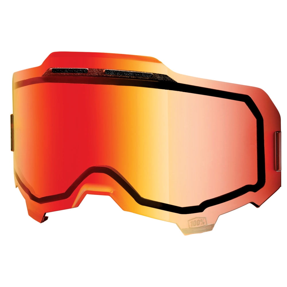 100% Armega Replacement Lens Red Mirror Vented Dual - Walmart Business ...