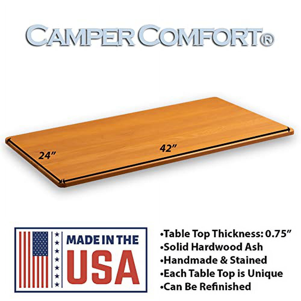 100% Ash Hardwood RV/Camper Tabletop | Desktop | Island Countertop ...
