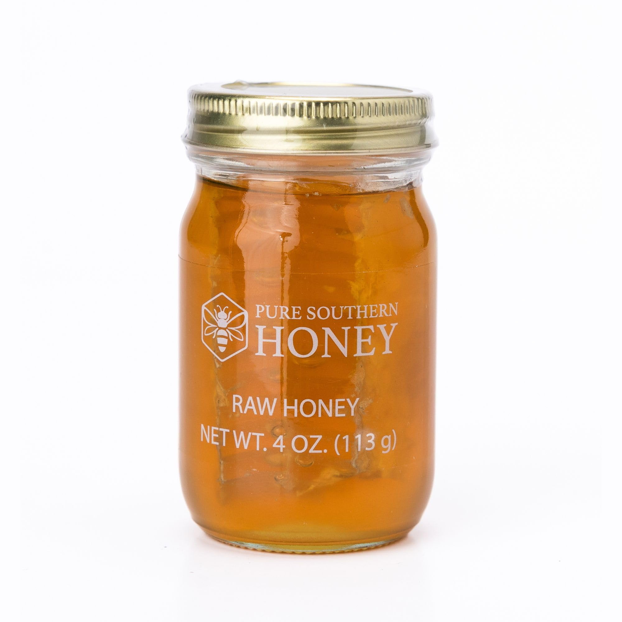 100% Authentic, USA - GGA1 Made [ 4 oz ] MINI Unfiltered Honey with ...