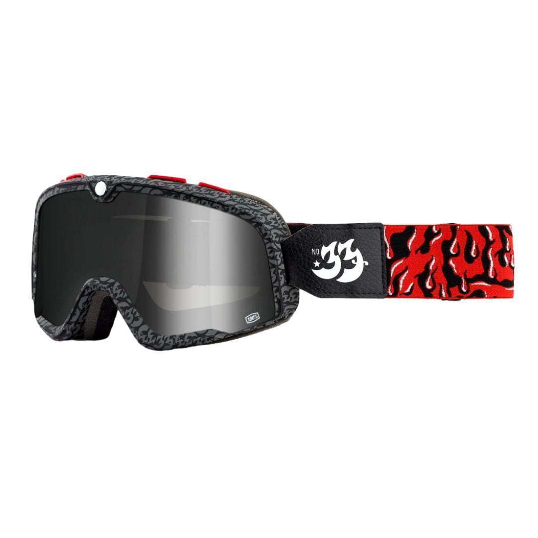 100% BARSTOW Premium Protective Sport Goggles with Minimal Frame House ...