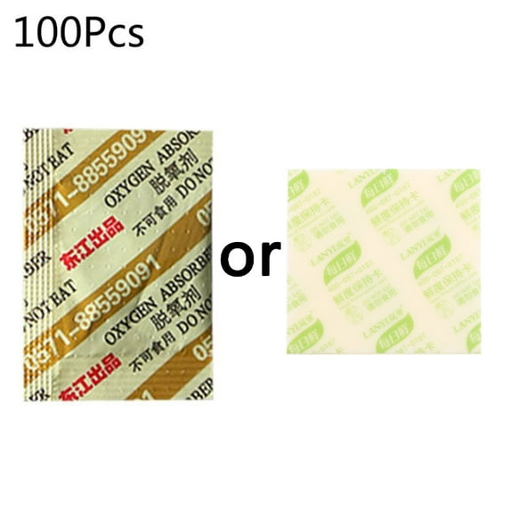 100 Bags Deoxidant 30cc Oxygen Absorbers for Long Term Food Grade ...