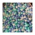 100 Ball Pit Balls Crush Proof Plastic Ball Children's Toy Bals Macaron ...