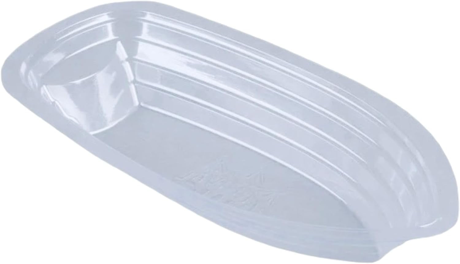 100 Banana Split Boats, Disposable Plastic Ice Cream Sundae Boat, 8 oz ...