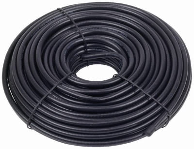 100' Black RG6U Coaxial Cable Without "F" Connectors For Satellite ...