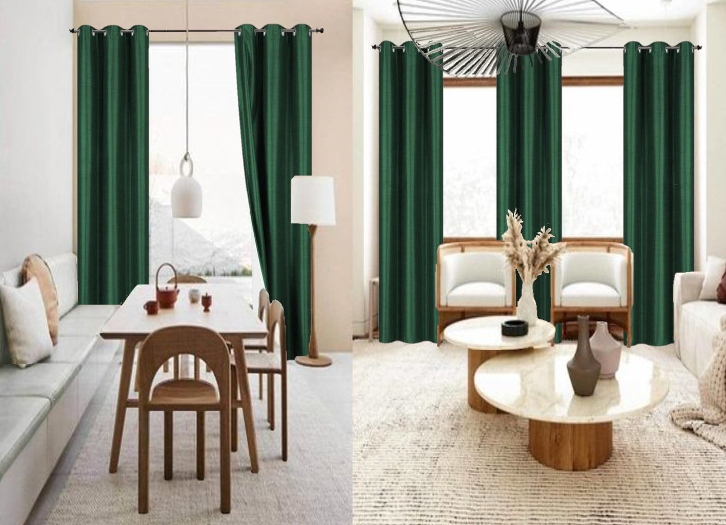 100% Blackout Adam 2 piece panels 84 inch length room darkening grommet ...