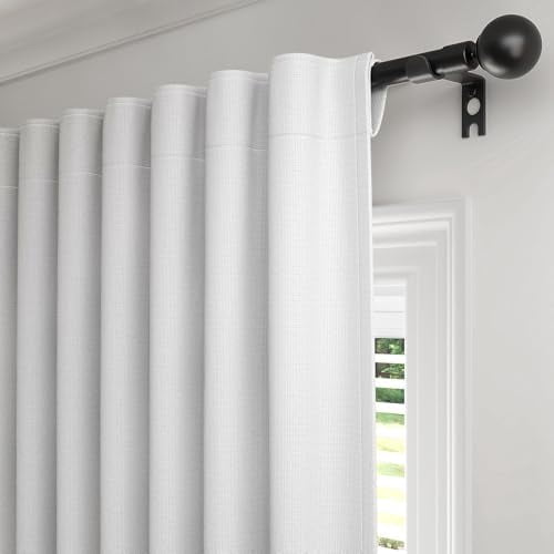 100% Blackout Curtains 72 inch Length 2 Panels Set for Dining Room ...