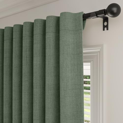 100% Blackout Curtains for Bedroom 90 inch Length 2 Panels Set ...
