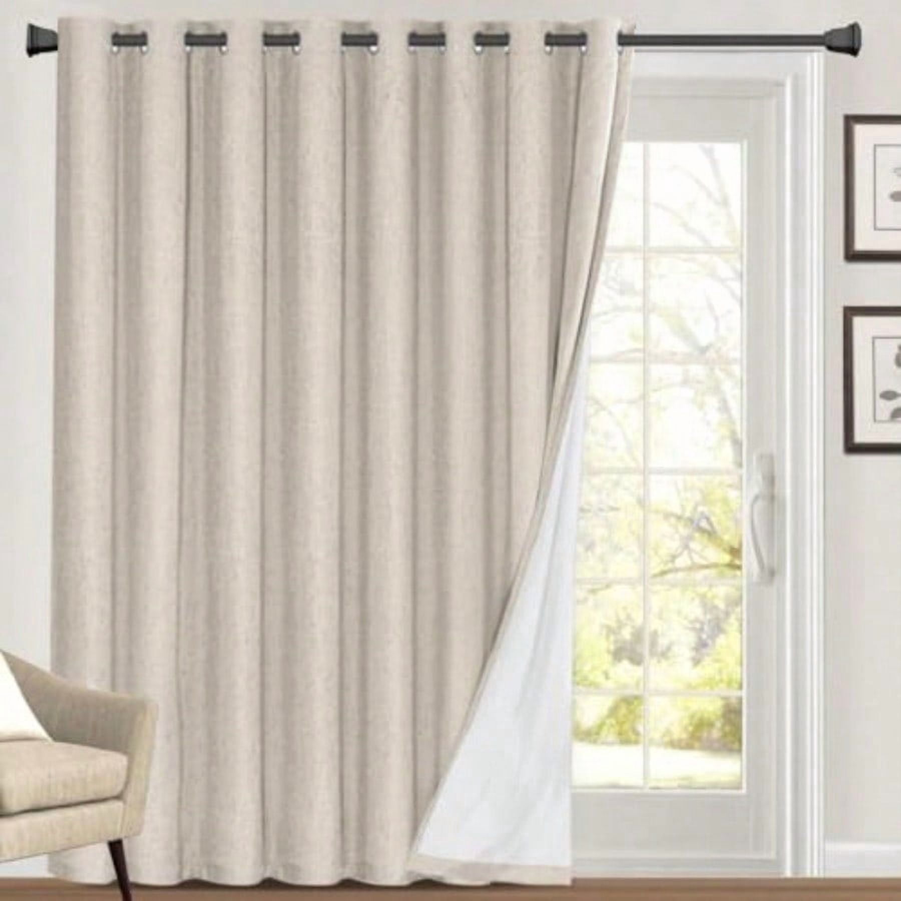 100 Blackout Curtains for Living Room Sliding Door Curtain Blackout ...